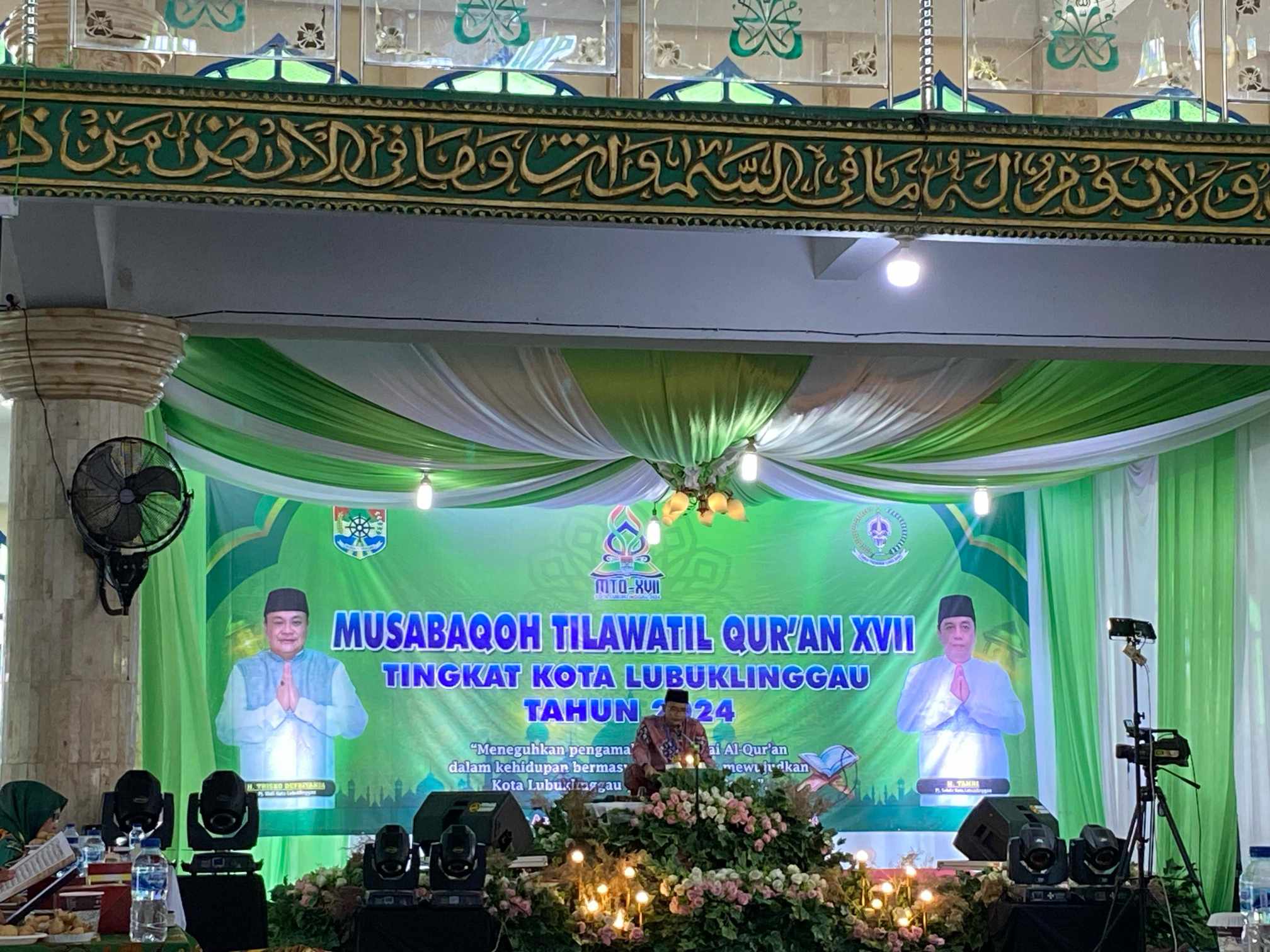 3 Pelajar MAN 1 Lubuklinggau Ambil Bagian di MTQ Cabang Tilawah ...